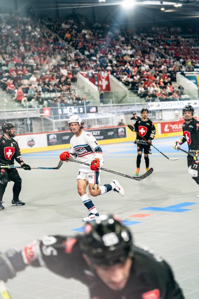 USA Men vs Switzerland [Prelims Game 1] - USA Ball Hockey