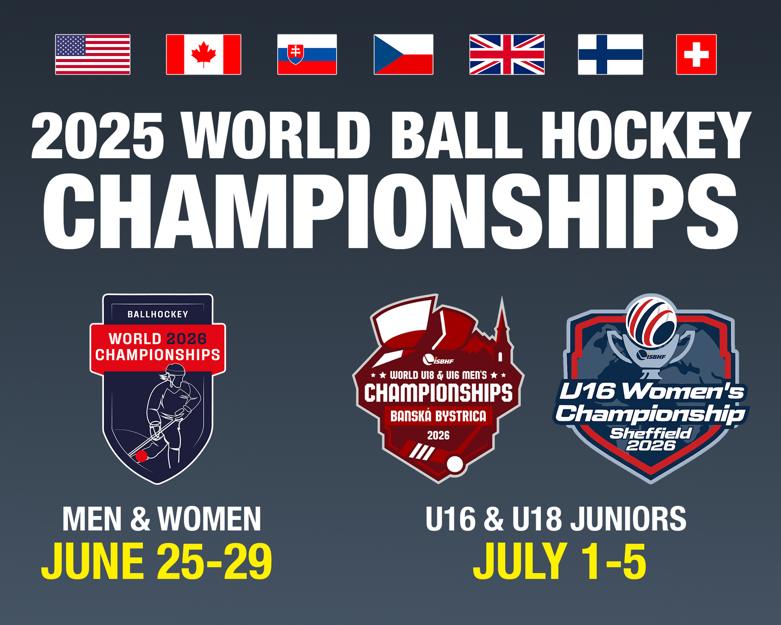 2026 World Ball Hockey Championships - USA Ball Hockey